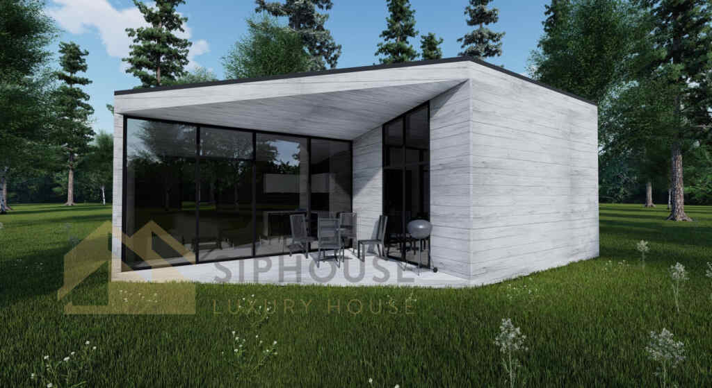 Corner SIP House Manchester, 56 m² - siphouse