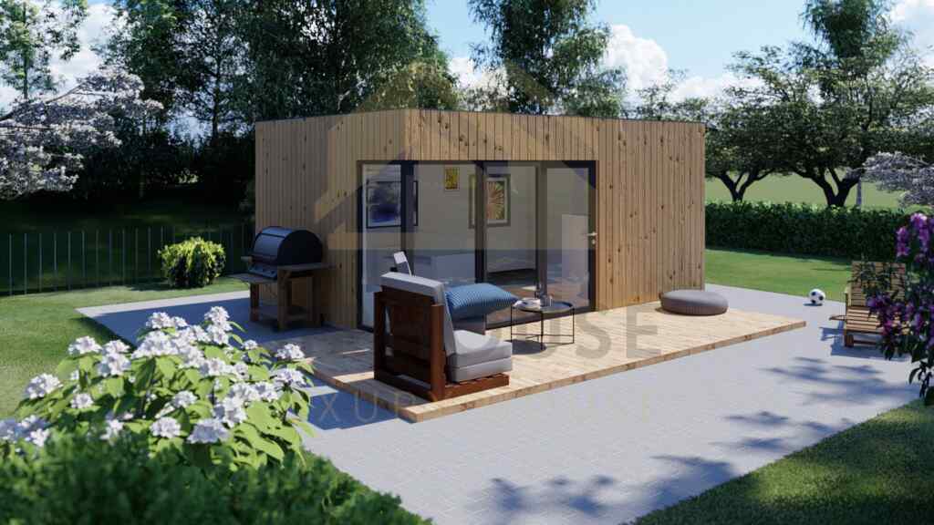 Small Garden Office Belgrade, 12 m² - siphouse