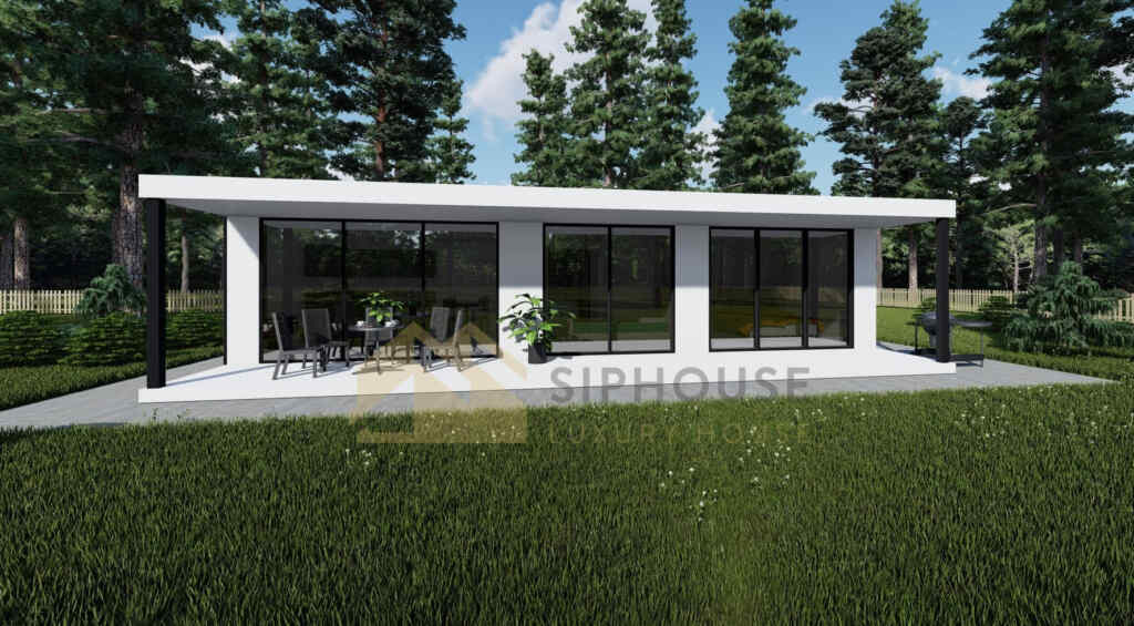 Modern SIP House Monaco, 80 m² - siphouse