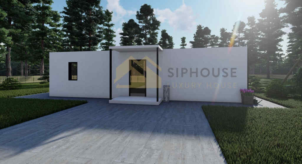 Modern SIP House Monaco, 80 m² - siphouse