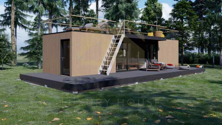 Modern SIP Summer House Tokyo, 35 m² - siphouse