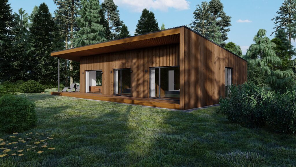 Insulated SIP House Caligula, 80 m² - siphouse