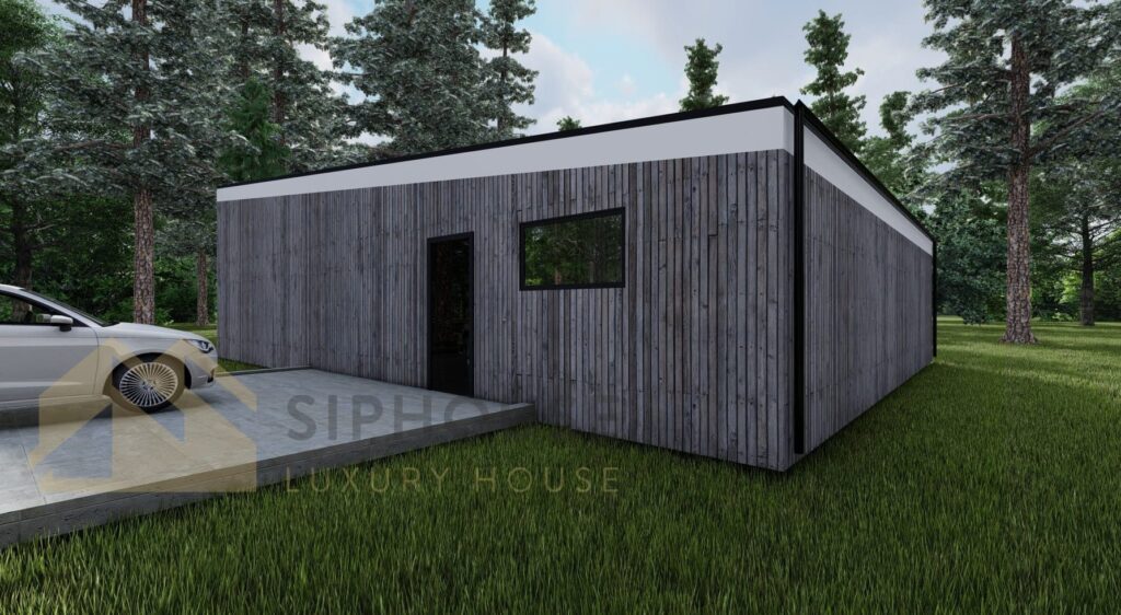 Modern SIP Insulated House Madrid, 103 m² - siphouse