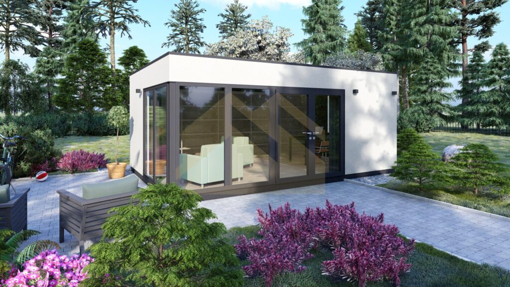 Insulated SIP Garden Room Nasau, 24 m² - siphouse