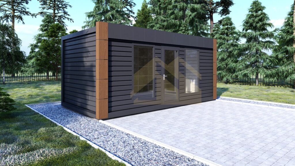 Sandwich Panel Mobile Office Rotterdam, 18 m² - siphouse
